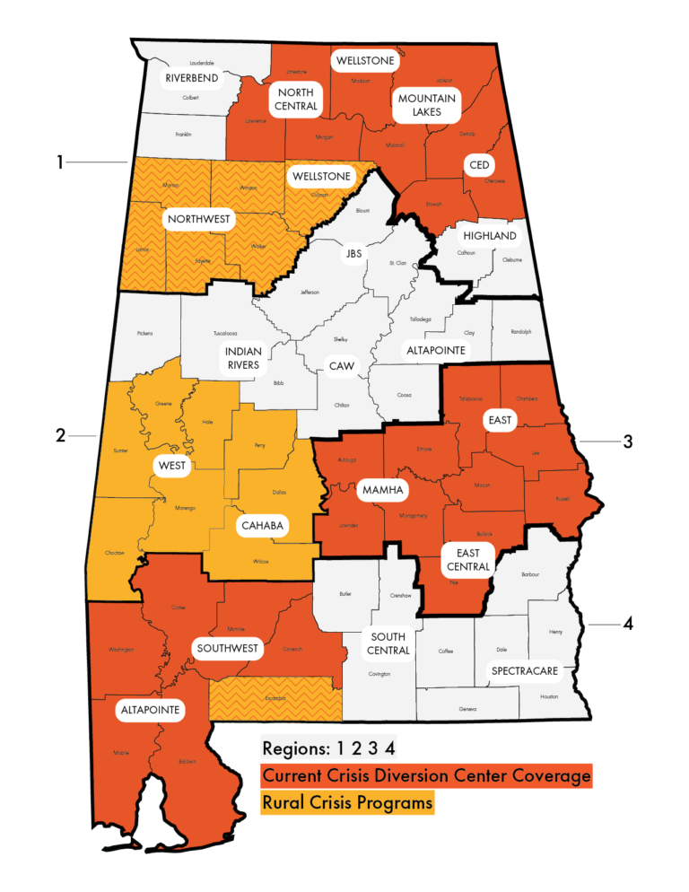 Rural Crisis Care Programs – Alabama Department of Mental Health