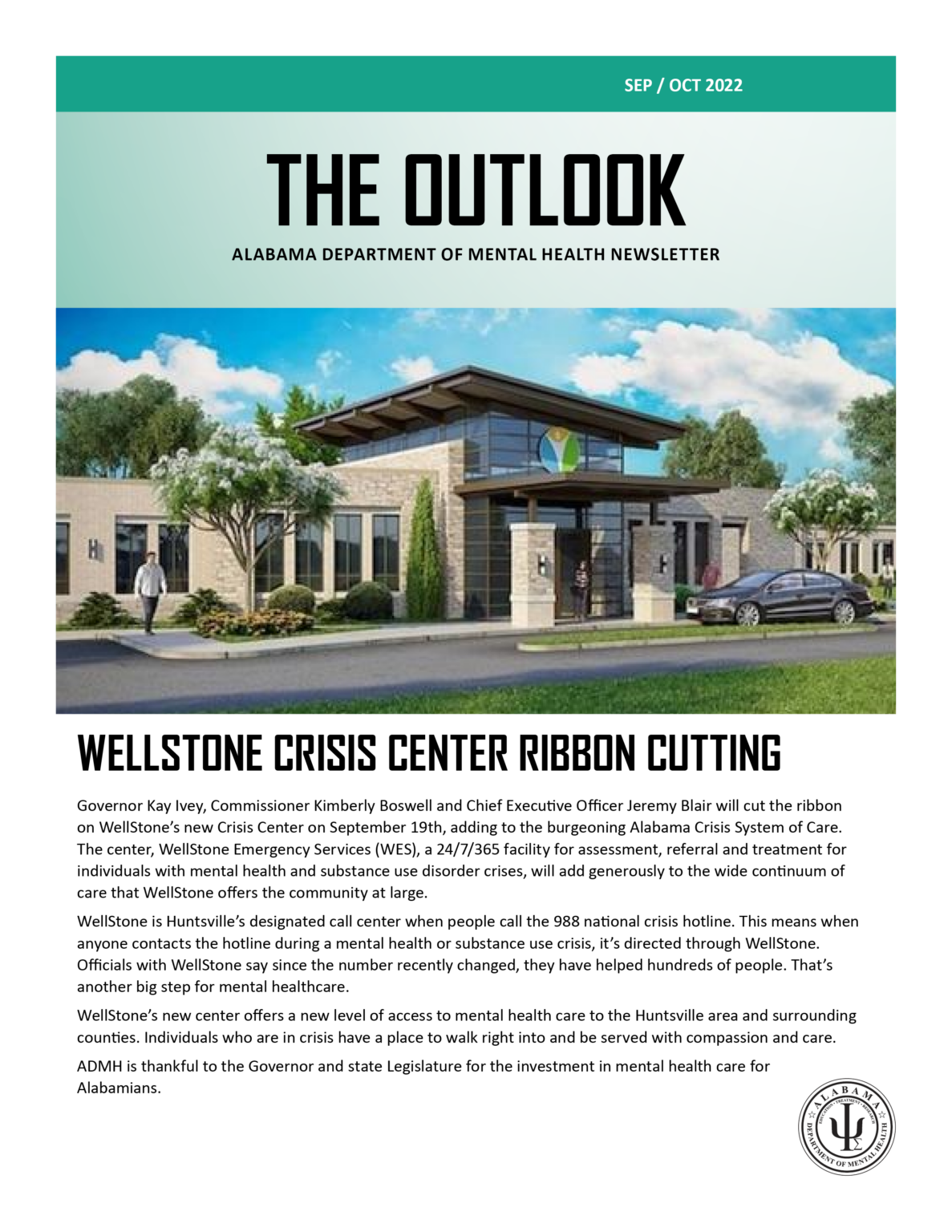 The Outlook – Alabama Department of Mental Health